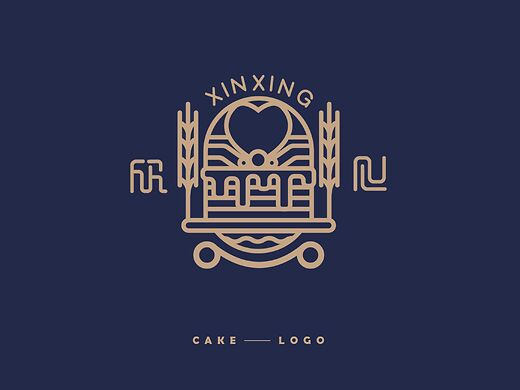 蛋糕logo素材网站图片免费下载 Zcool站酷